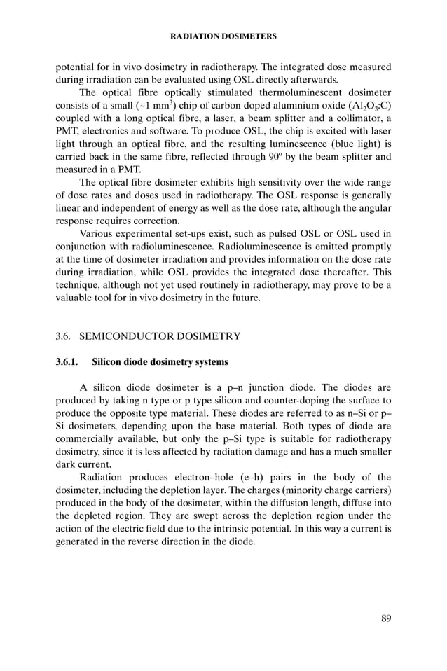 Chapter3 radiation dosimeters | PDF