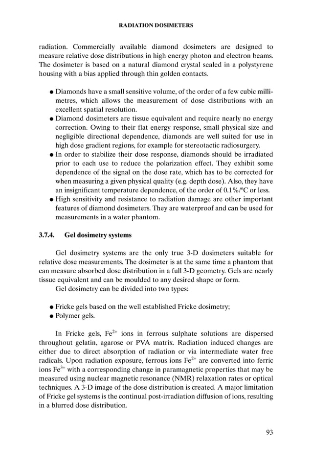 Chapter3 radiation dosimeters | PDF