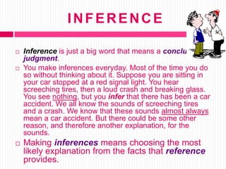 Chapter 3 reference & inference | PPTX