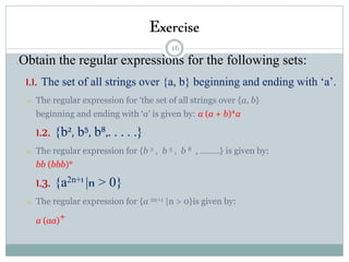 Chapter 3 REGULAR EXPRESSION.pdf | Programming Languages | Computing