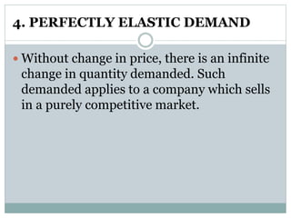 ELASTICITY AND CONSUMER BEHAVIOR | PPTX