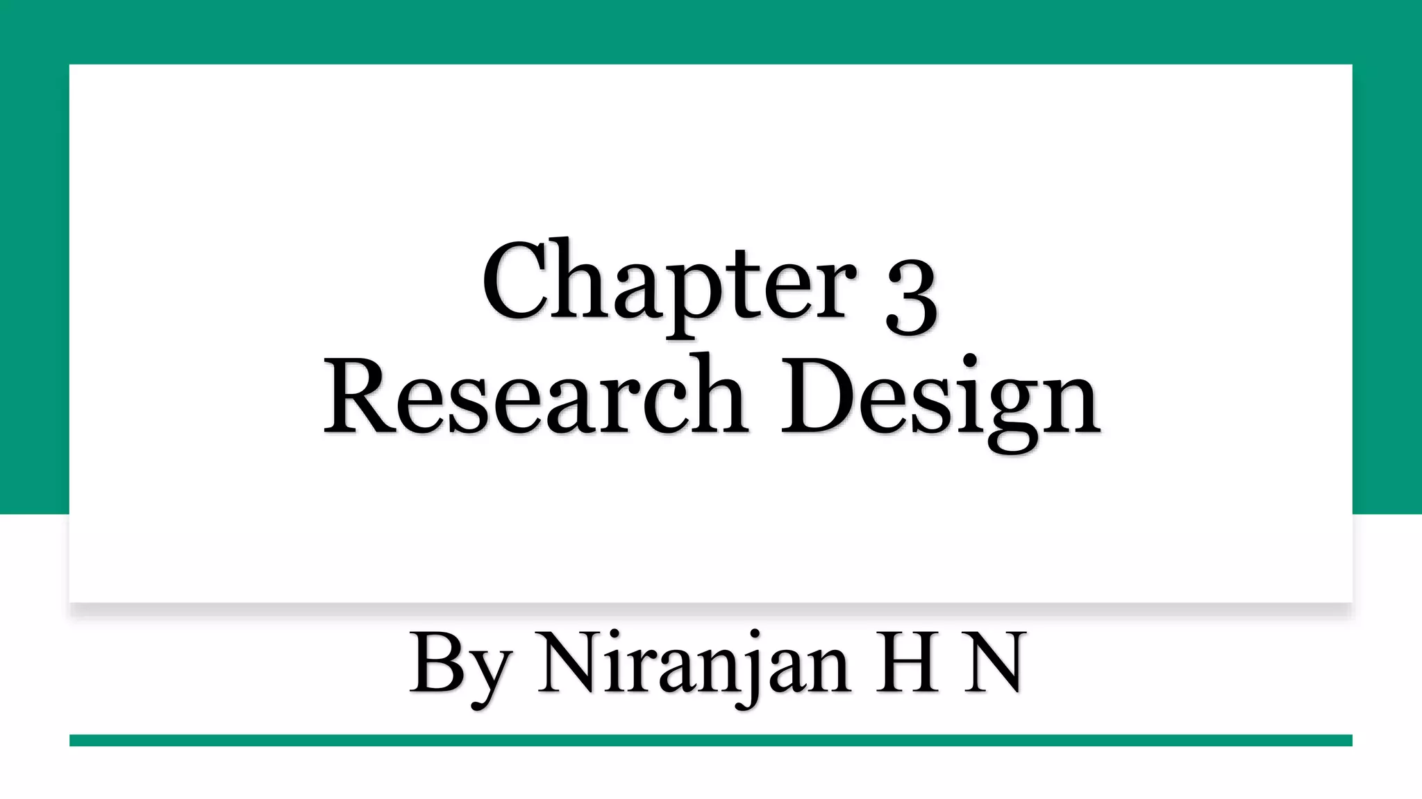 Chapter 3 research design | PPTX