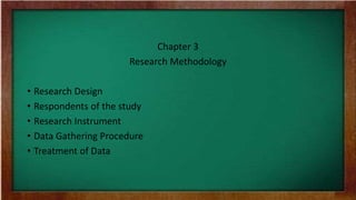Chapter 3 research methodology | PPTX