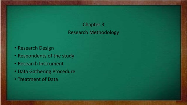 Chapter 3 research methodology | PPTX