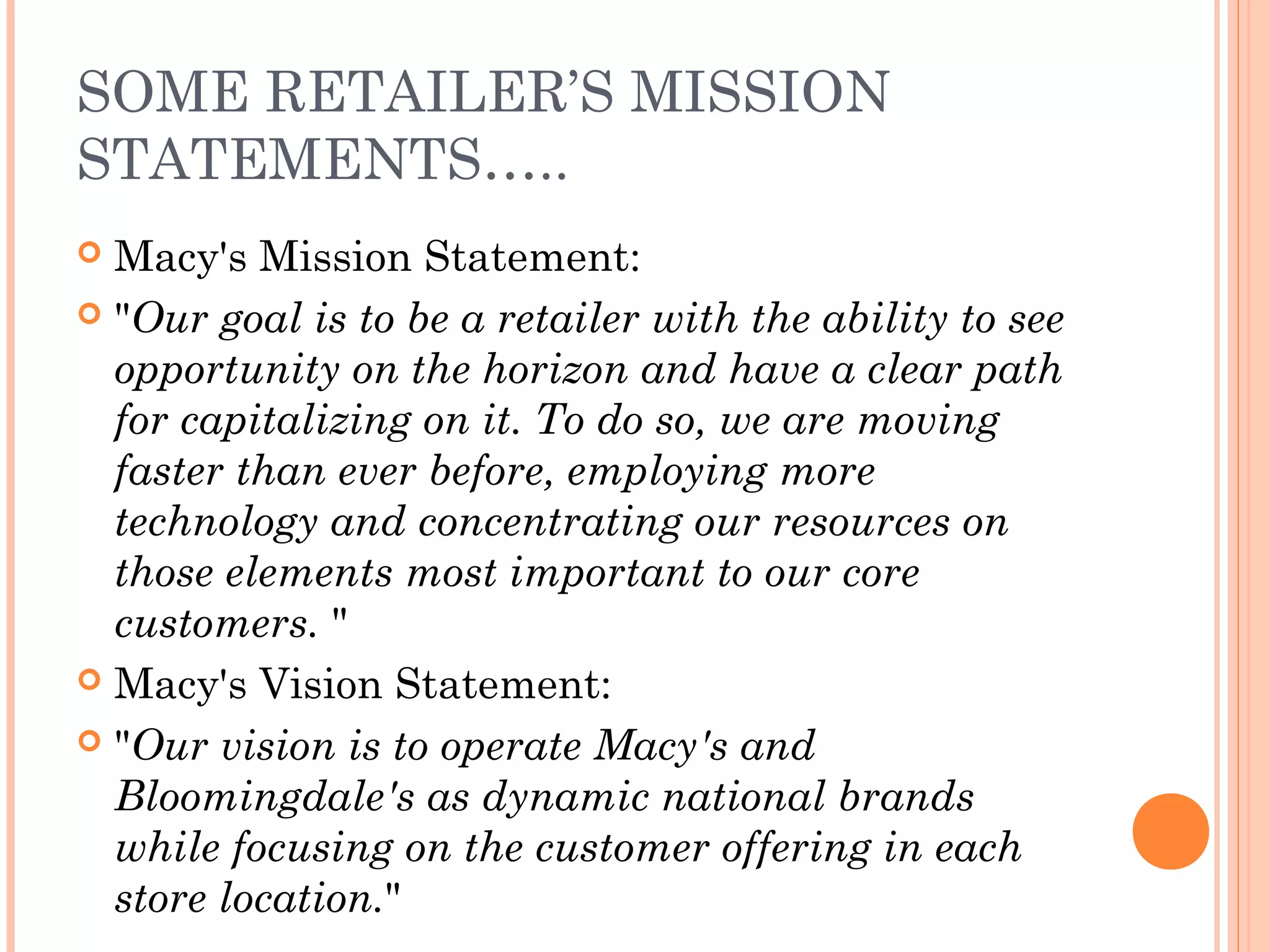 Retail Strategy | PPT