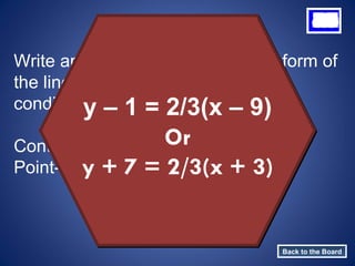 Parallel & Perpendicular Lines | PPT | Physics | Science