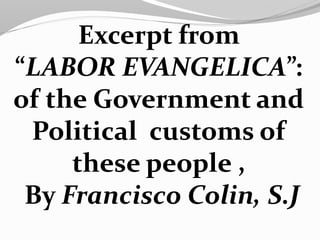 Chapter III : Early Philippine Society and Culture | PPTX