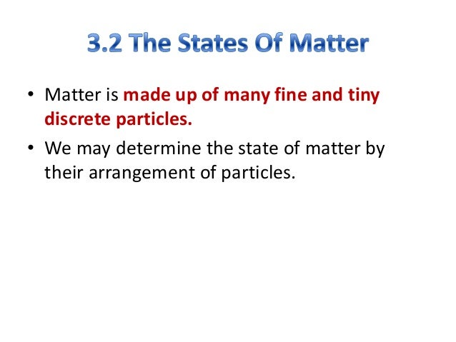 Chapter 3 (science form 1)