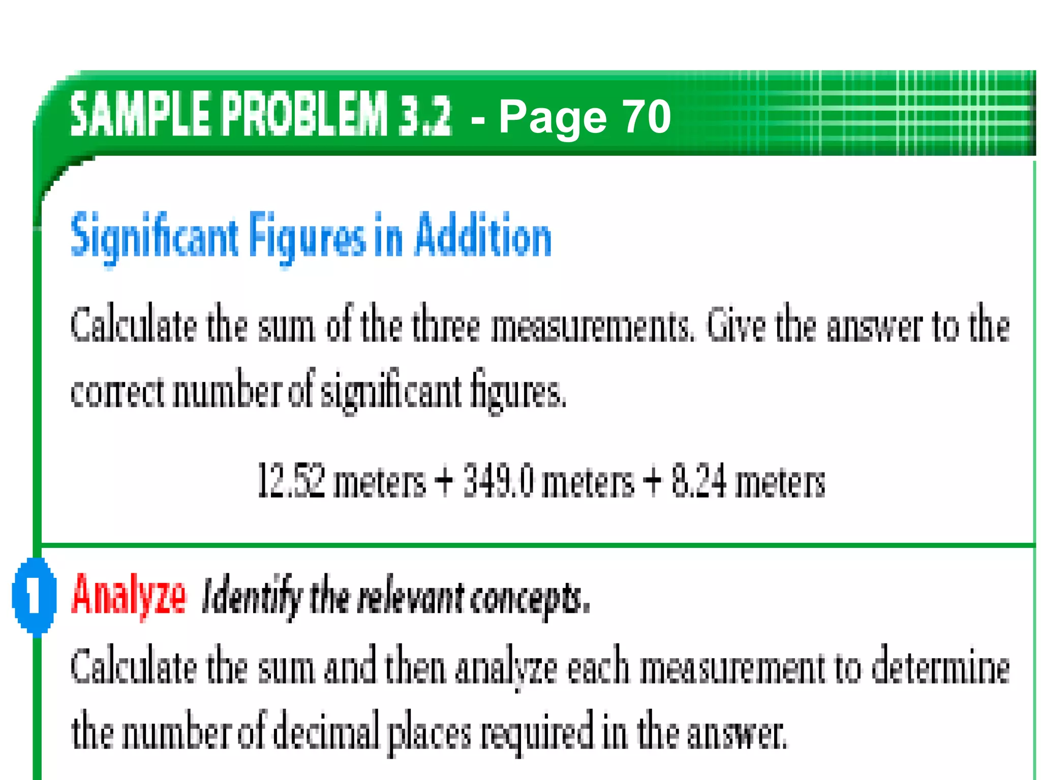 Chemistry - Chp 3 - Scientific Measurement - PowerPoint | PPT