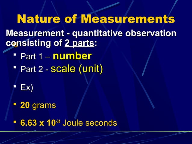 Chemistry - Chp 3 - Scientific Measurement - PowerPoint | PPT