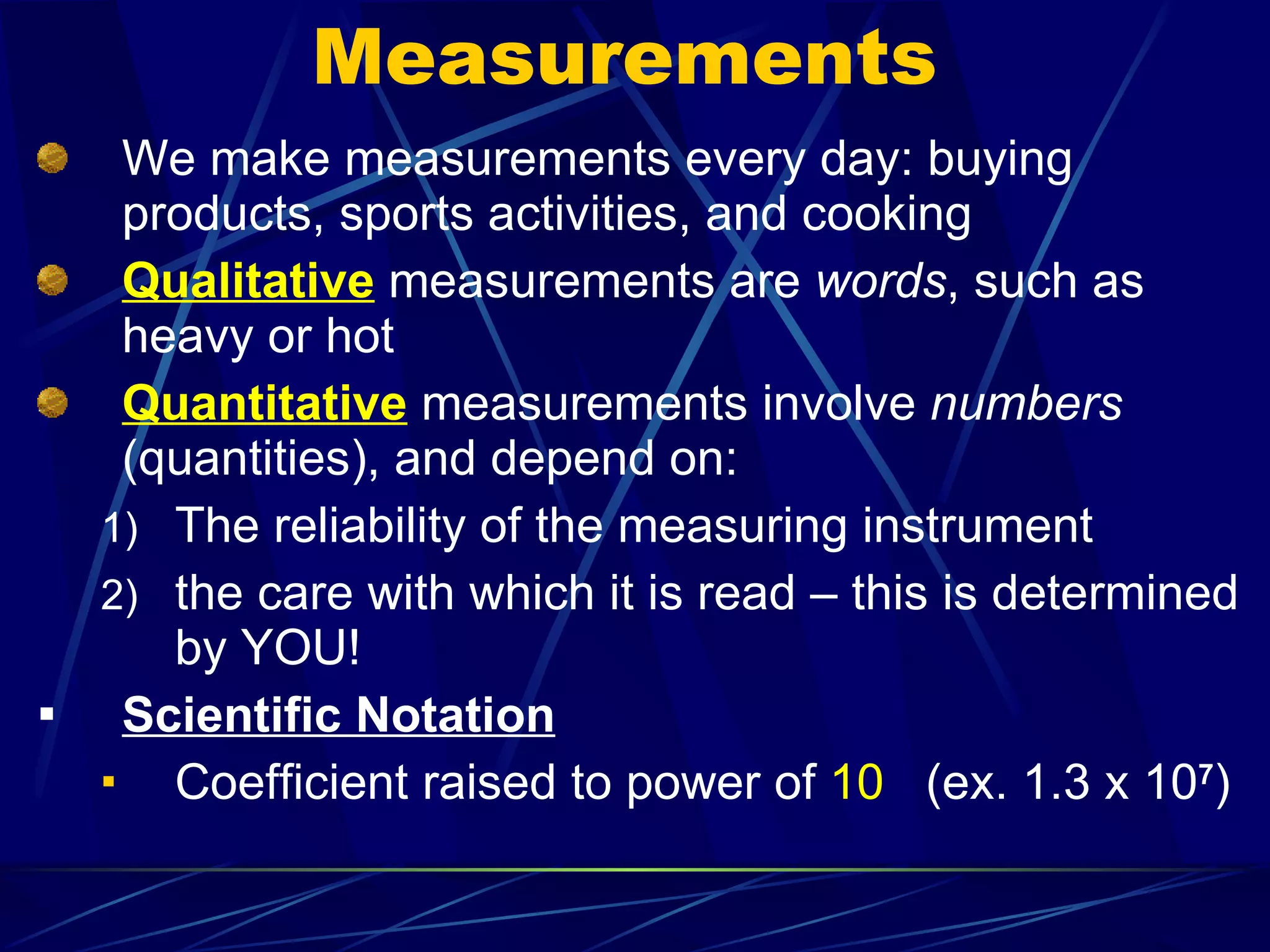 Chemistry - Chp 3 - Scientific Measurement - PowerPoint | PPT