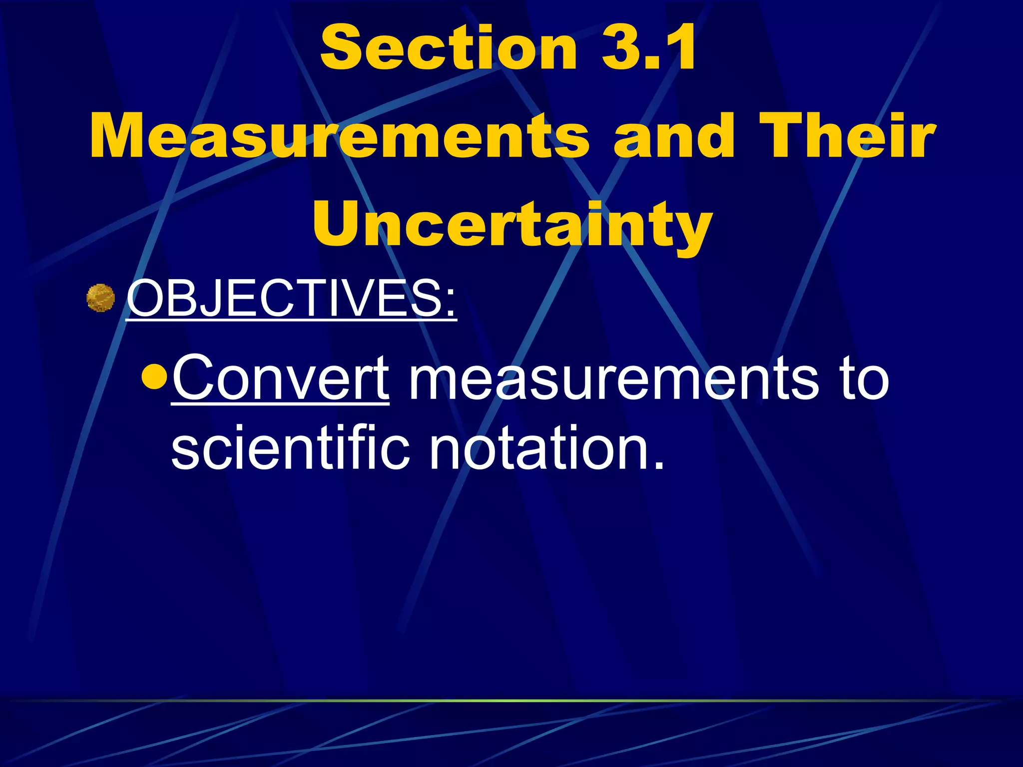 Chapter 3 scientific measurement | PPT