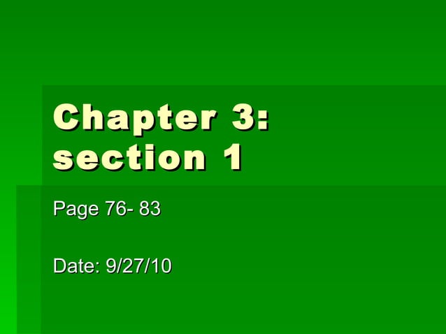 Physical Science Chapter 3 sec1 | PPT