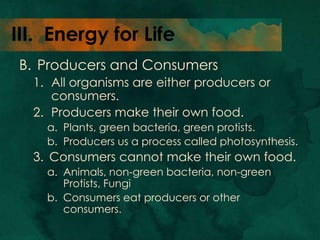 Chapter 3 section 3 notes | PPTX | Biological Sciences | Science