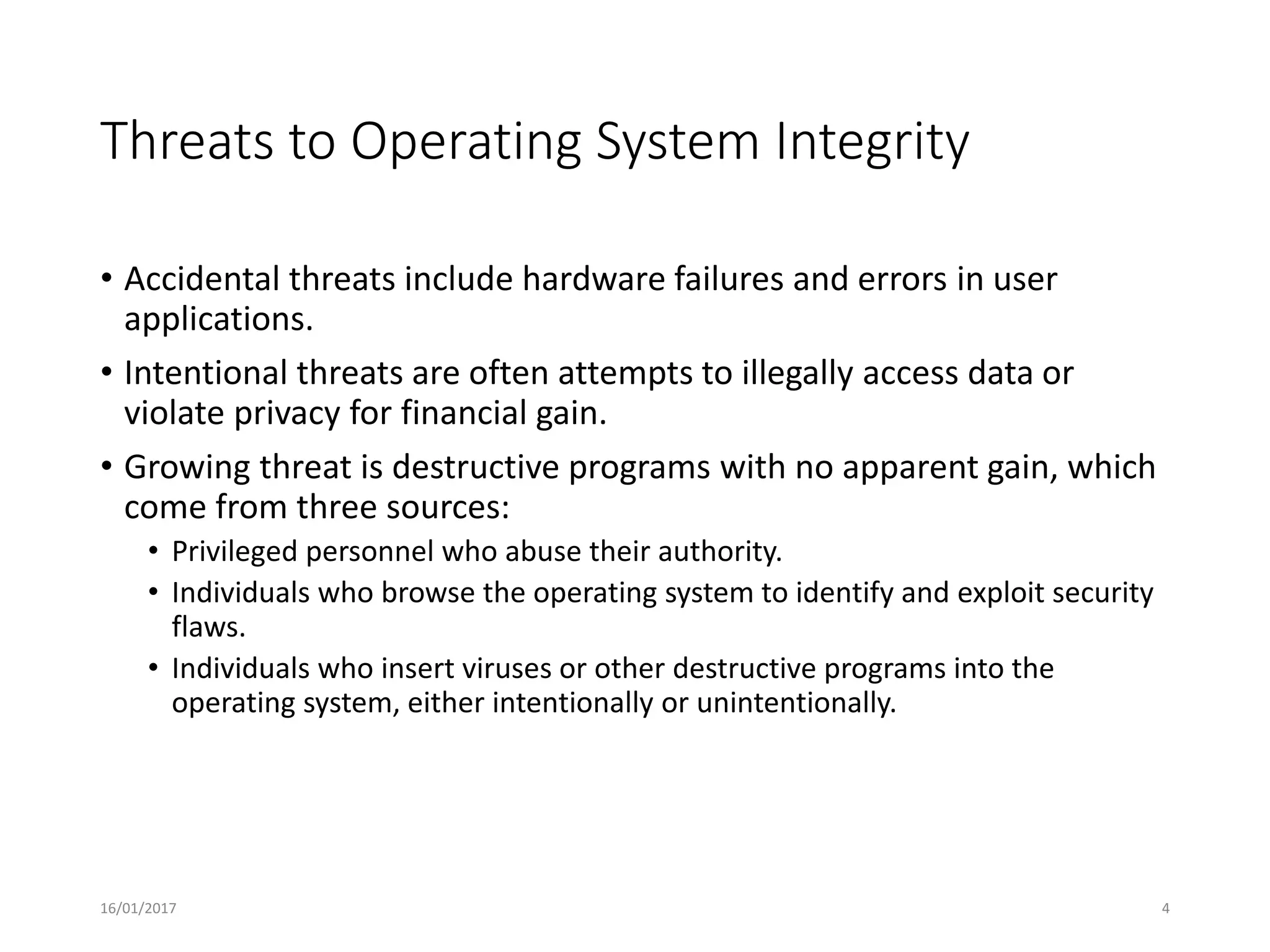 Chapter 3 security part i auditing operating systems and networks | PPTX