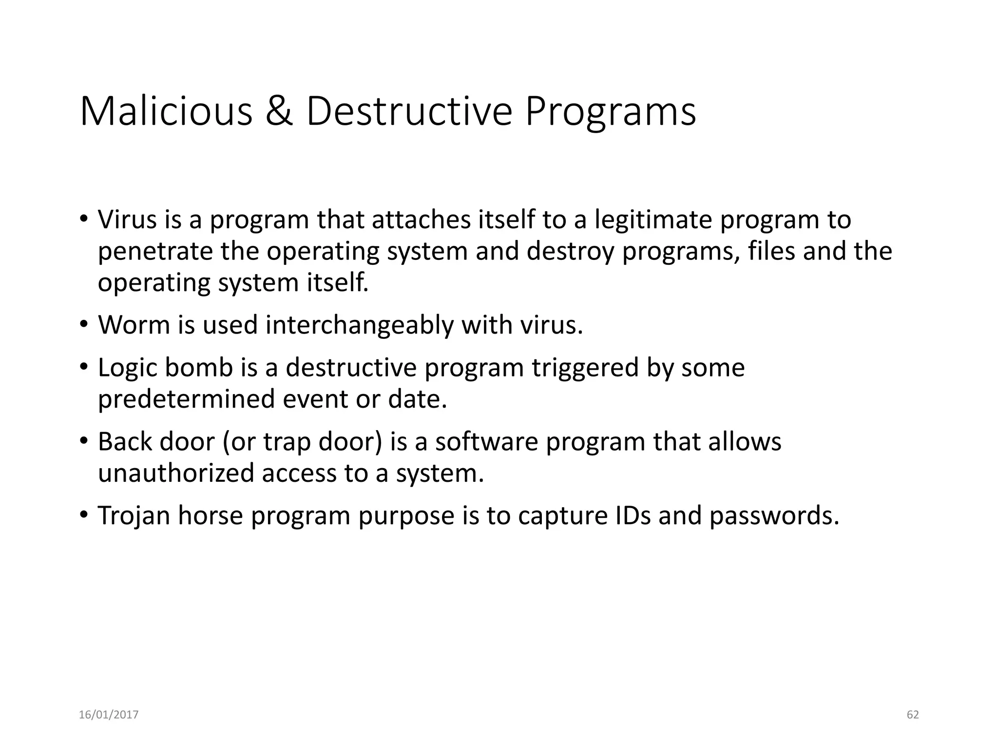 Chapter 3 security part i auditing operating systems and networks | PPTX