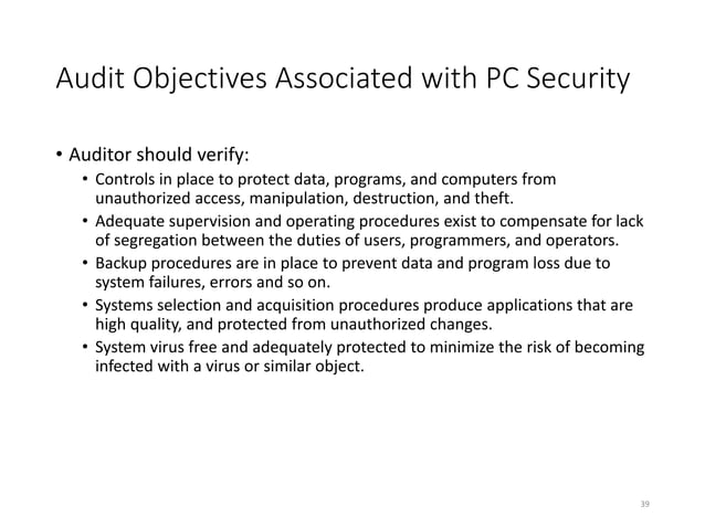 Chapter 3 security part i auditing operating systems and networks | PPTX