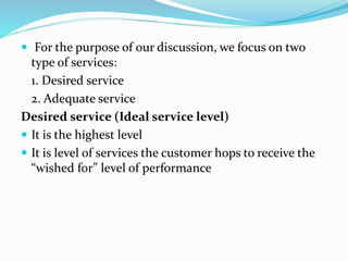 Chapter 3 Service.pptx | Business | Business and Finance