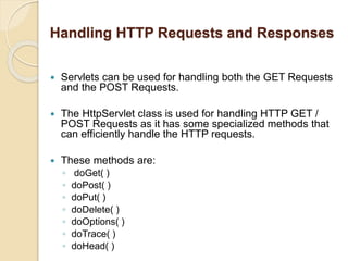 Chapter 3 servlet & jsp | PPT