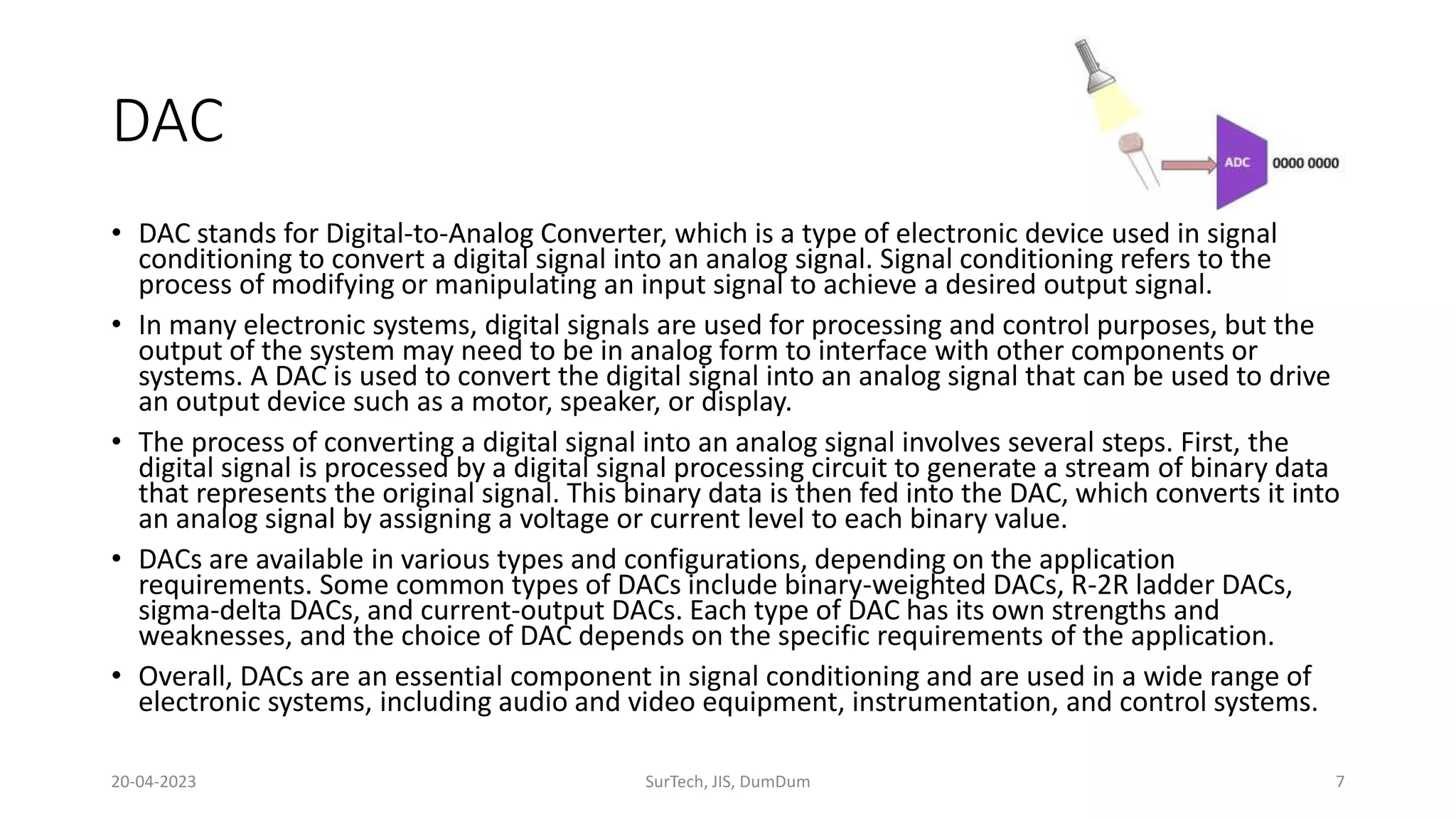Signal Conditioning.pptx | Digital Audio | Computer Software and ...