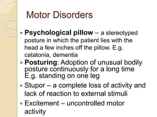 CHAPTER 3 SIGNS AND SYMPTOMS OF PSYCHIATRIC ILLNESS.ppt | Brain and ...