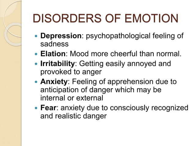 CHAPTER 3 SIGNS AND SYMPTOMS OF PSYCHIATRIC ILLNESS.ppt | Brain and ...