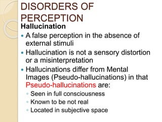 CHAPTER 3 SIGNS AND SYMPTOMS OF PSYCHIATRIC ILLNESS.ppt | Brain and ...