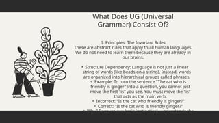 Linguistic and Language The universal Grammar Approach | PPTX