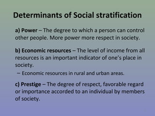 Chapter 3 social stratification | PPT