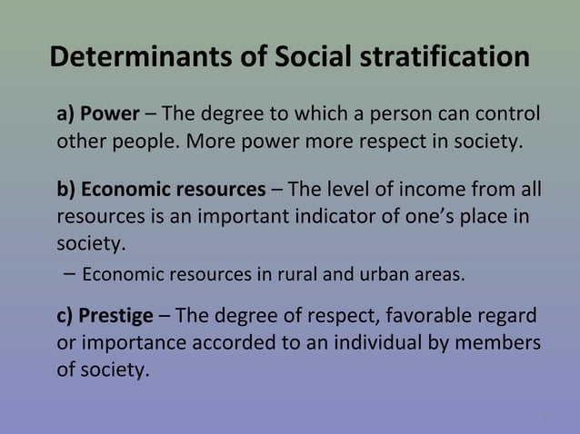 Chapter 3 social stratification | PPT | Debated Sensitive Social Issues ...