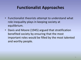 Chapter 3 social stratification Sociology | PPT