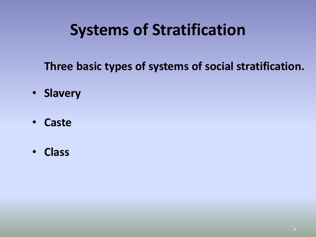 Chapter 3 Social Stratification Sociology