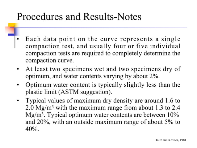 Chapter 3 soil compaction and field density | PDF