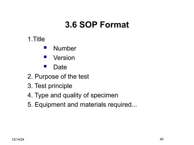CHAPTER 3 Specimen Management and the SOP (1).ppt