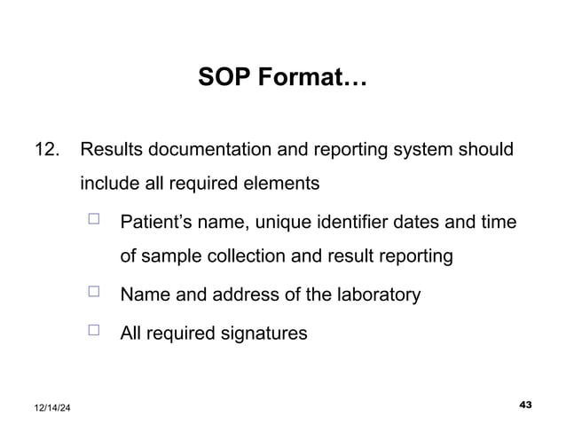 CHAPTER 3 Specimen Management and the SOP (1).ppt