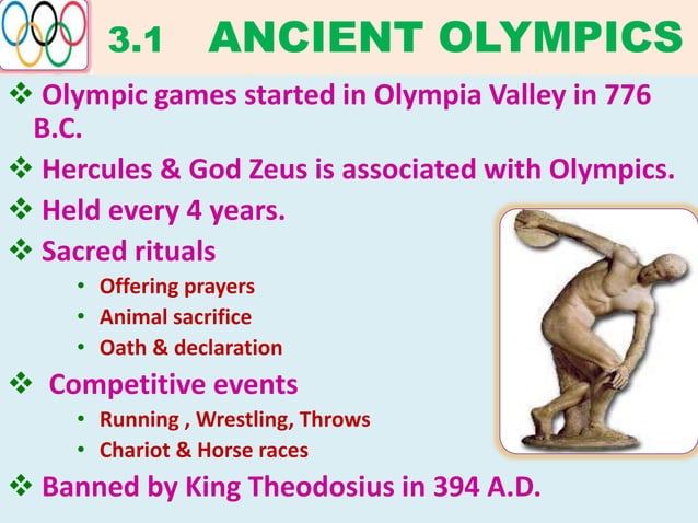 Chapter 3: Olympic Movements | PPTX