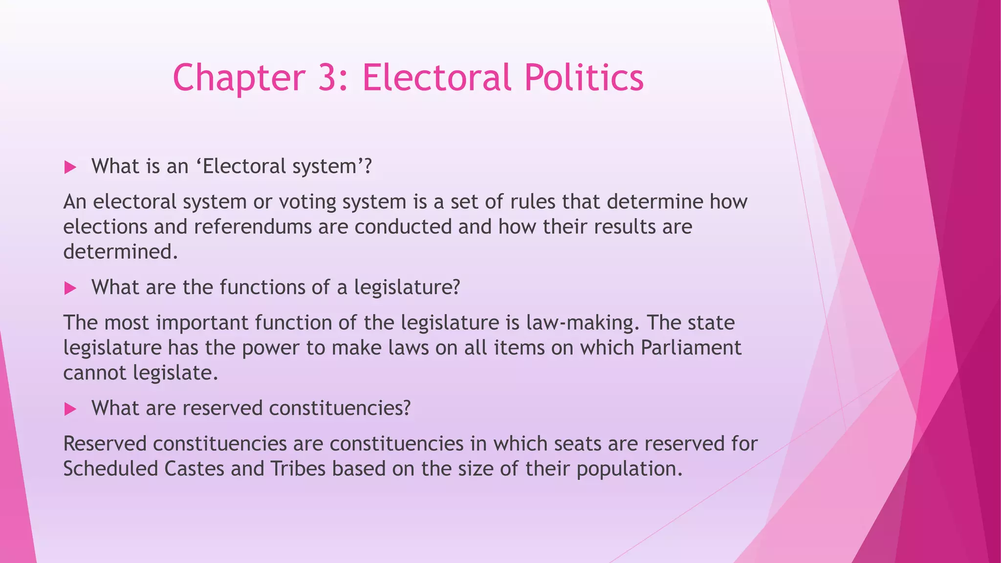 Chapter – 3 civics class 9th | PPTX