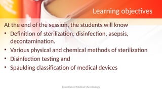 Chapter 3 Sterilization and Disinfection.pptx