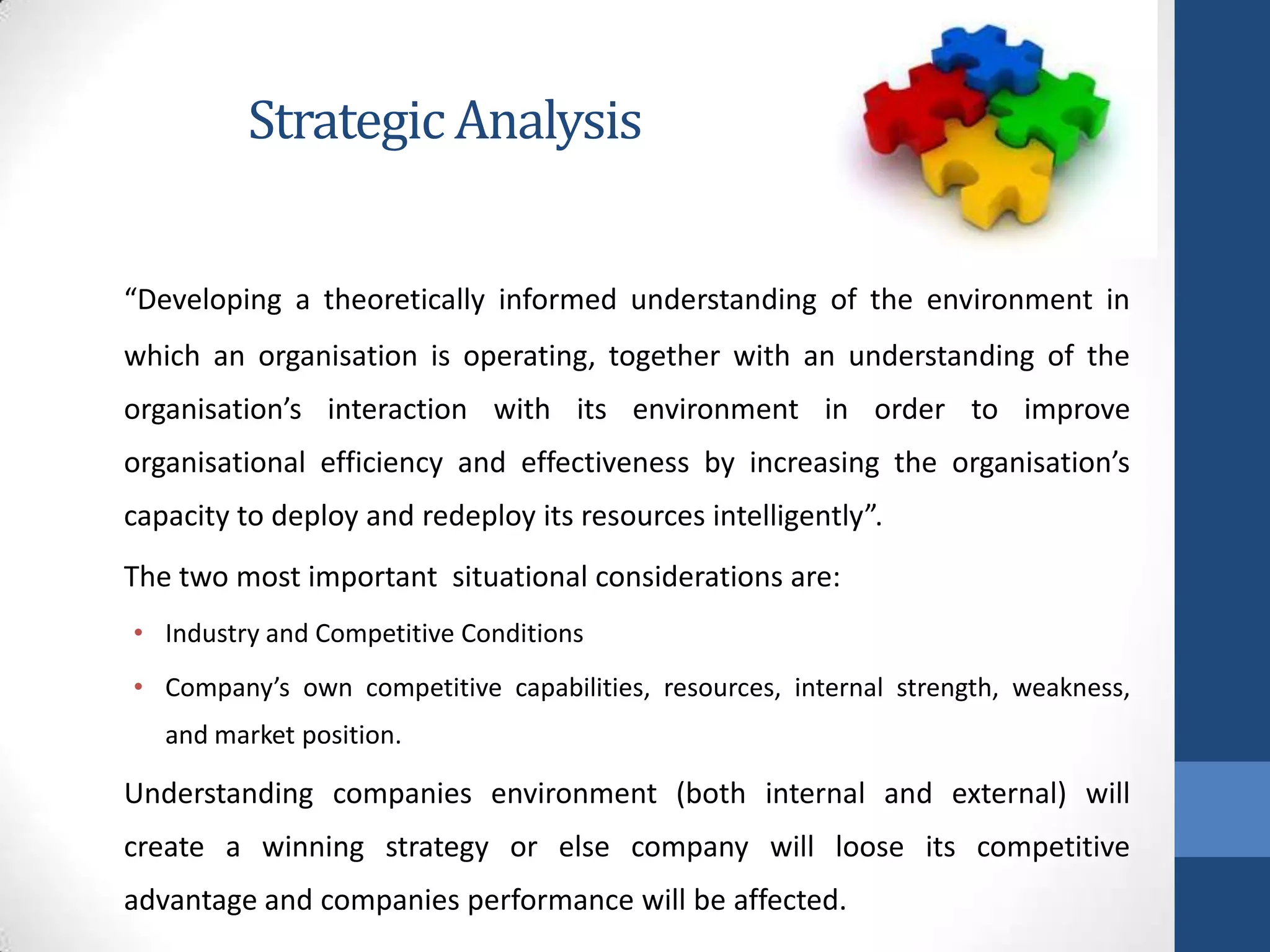 Strategic Analysis | PPTX
