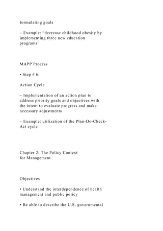 Chapter 3 Strategic Planning Objectives• Identi.docx