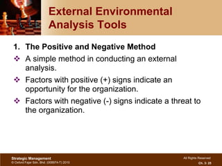 Chapter 3 Strategic Planning Process (The External Environme.ppt