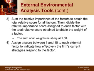 Chapter 3 Strategic Planning Process (The External Environme.ppt