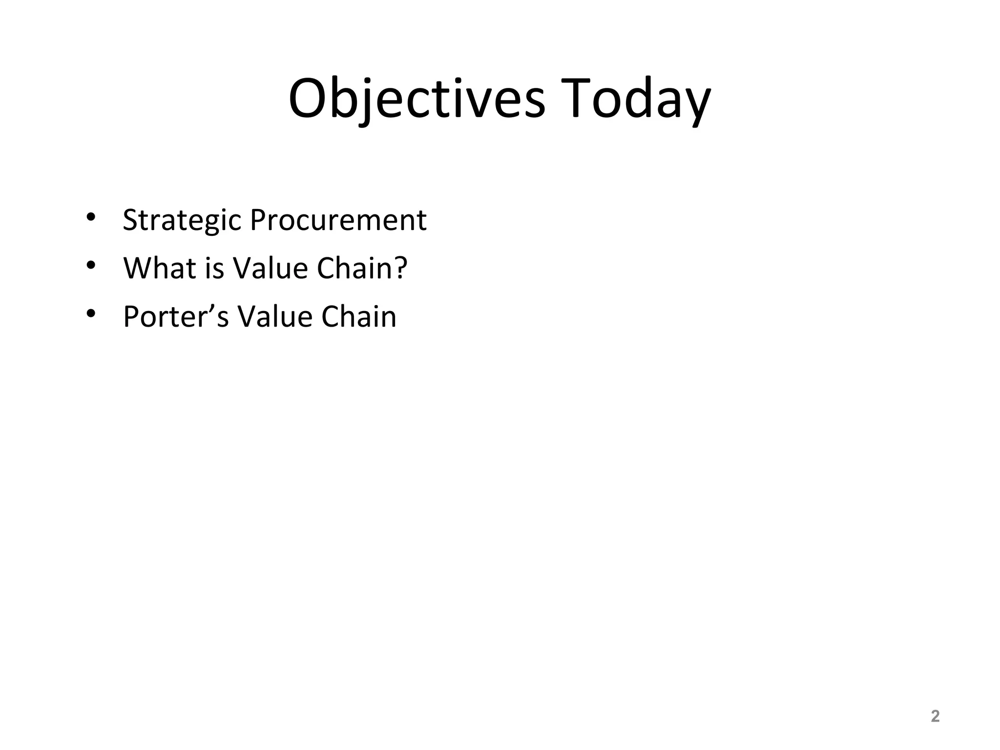 CSCM Chapter 3 strategic procurement and value chain cscm | PPT