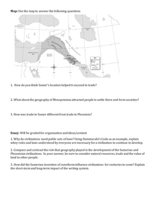 Chapter 3 study guide | DOCX