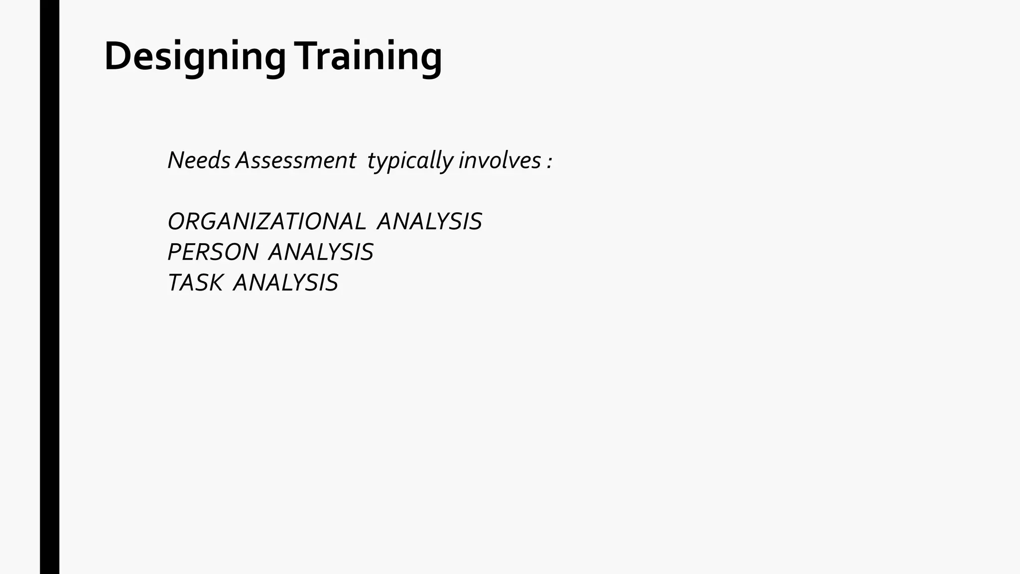 NEEDS ASSESSMENT | PPTX