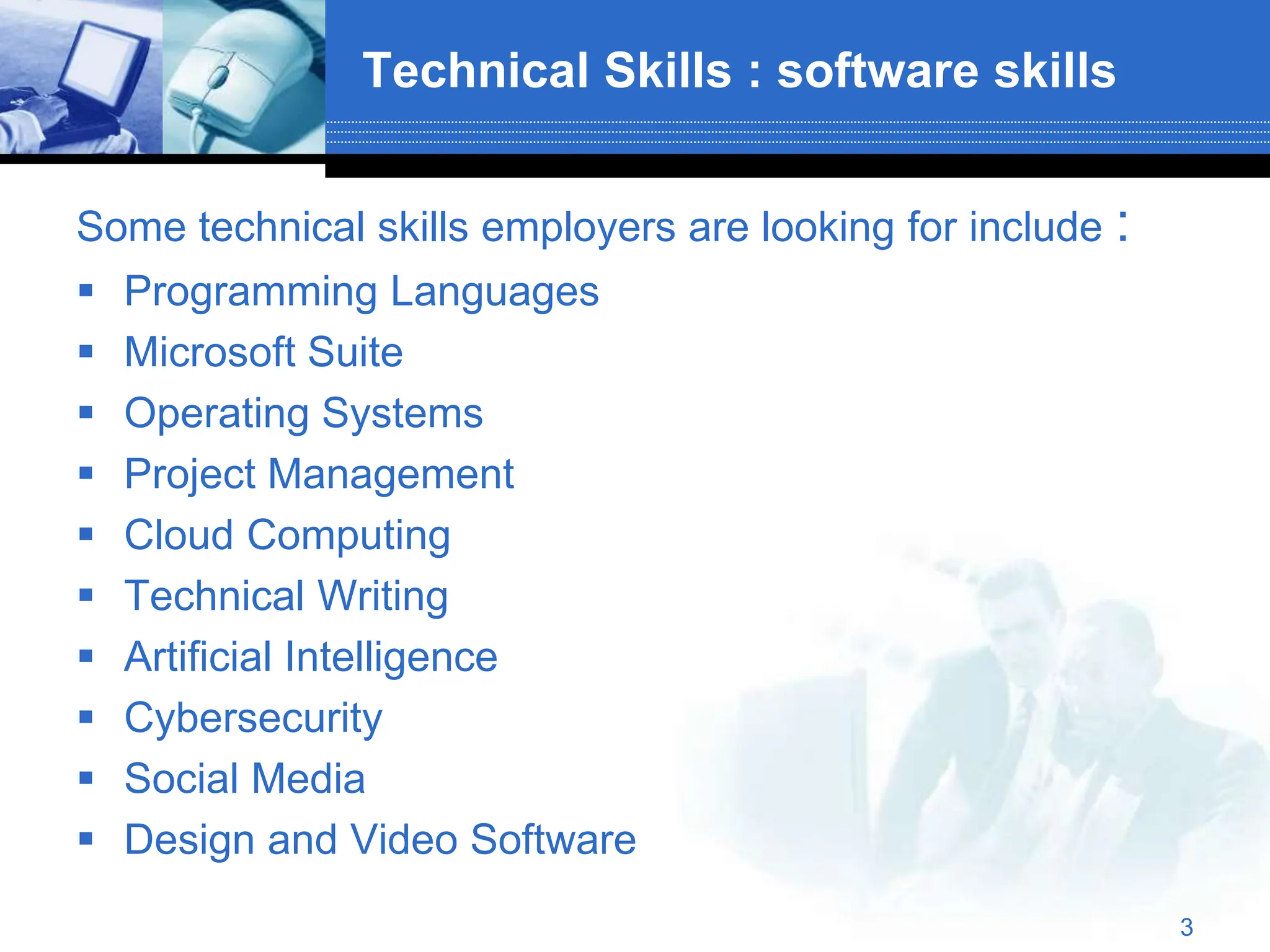 chapter3 Technical Skills Software Skills.ppt