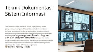 Chapter 3 Teknik-Dokumentasi-Sistem-Informasi.pptx