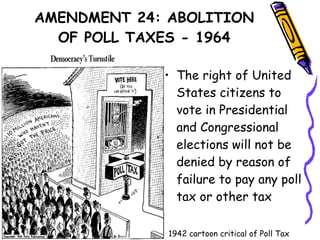 Chapter 3 the 27 amendments | PPT