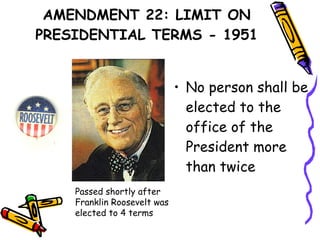 Amendment 22 Pictures
