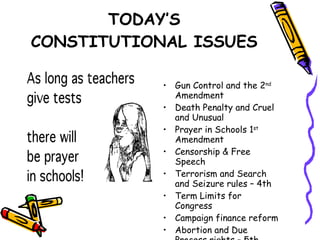 27th Amendment Examples